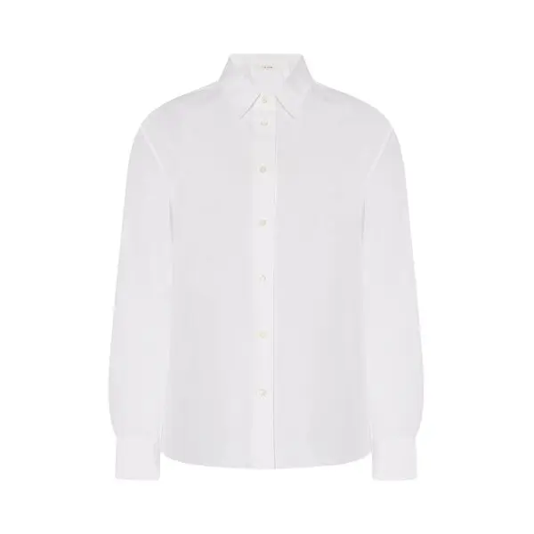 THE ROW Sadie Shirt - White