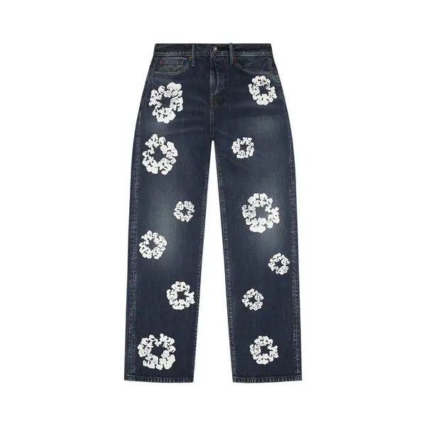 DENIM TEARS Cotton Wreath Denim Pant