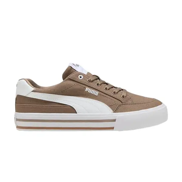 PUMA Court Classic Vulcanized Formstrip Sneakers - Brown