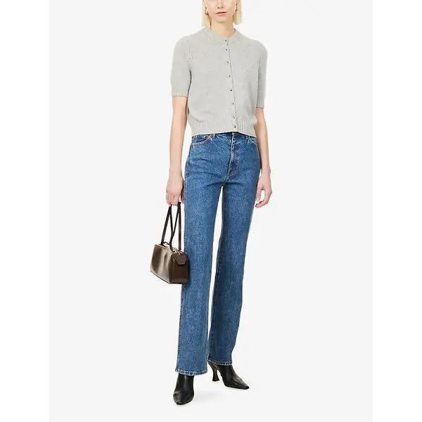Khaite Danielle Straight-leg Denim Jeans