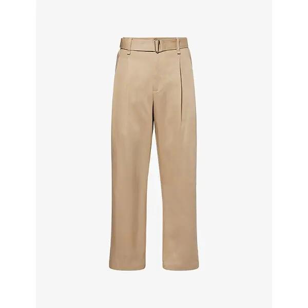 Simkhai Kent Pleated Cotton Trousers