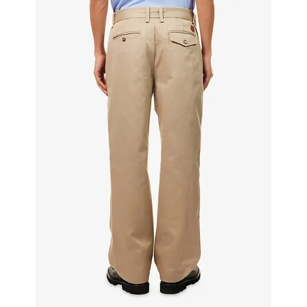 Simkhai Kent Pleated Cotton Trousers