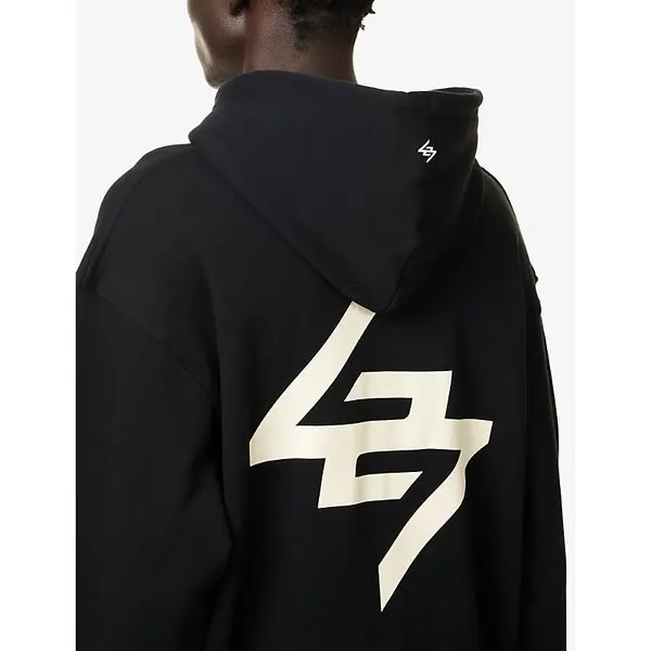 247 BY REPRESENT Graphic-print Cotton Hoody