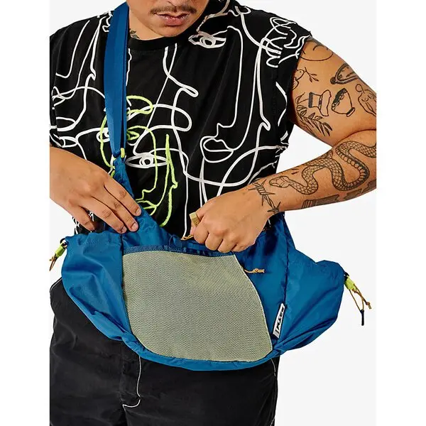 BABOON TO THE MOON Crescent Nylon Cross-body - Quantum Depth