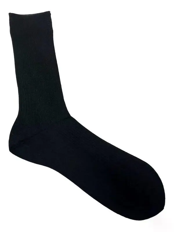 ANTIPAST Ribbed Cotton Socks - Black