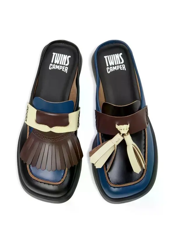 Camper Twins Tassel-detail Mules