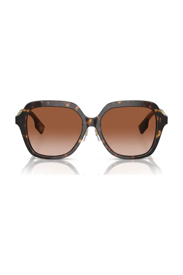 Burberry Sunglasses Square Acetate Frame - Brown
