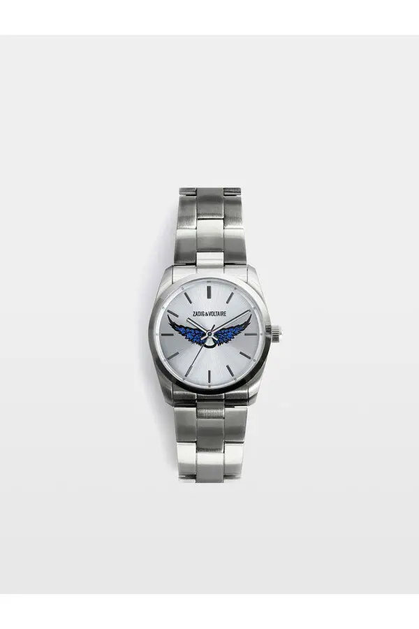 Zadig&Voltaire Strass Wings Watch - Blue