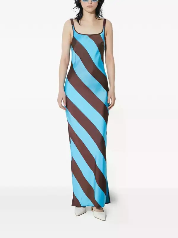 SAMSOE SAMSOE Striped Maxi Dress
