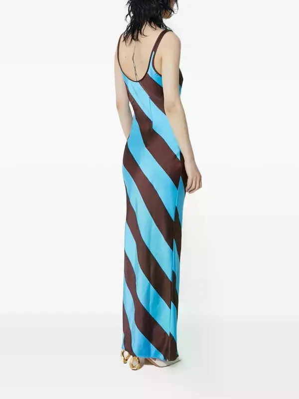 SAMSOE SAMSOE Striped Maxi Dress