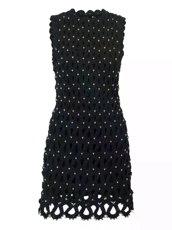 Carolina Herrera Crocheted Mini Dress
