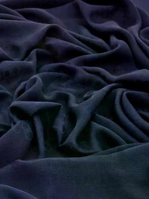 FERRAGAMO Gancini Shawl - Blue