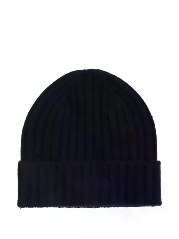 MC2 SAINT BARTH Ribbed Beanie - Blue
