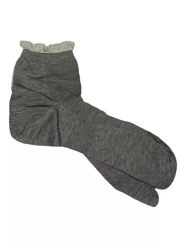 ANTIPAST Ruffled Tabi Socks