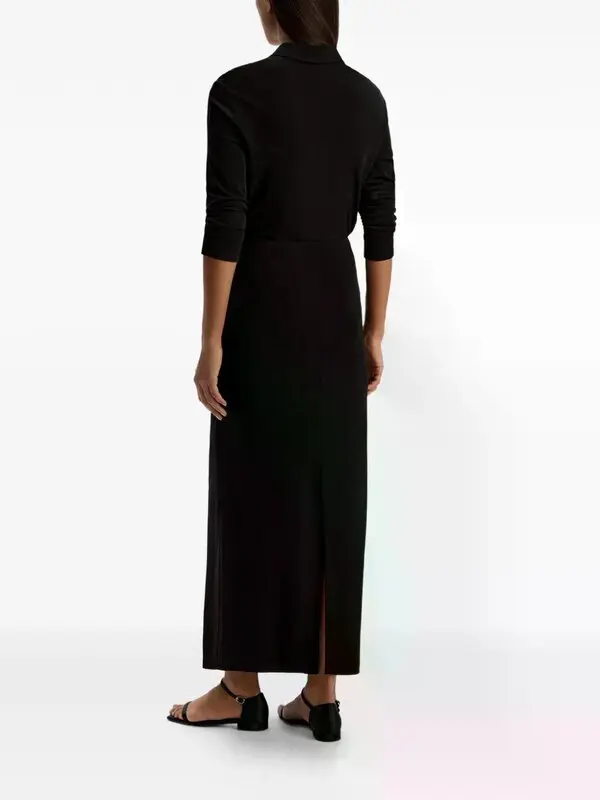 12 STOREEZ Side-slit Maxi Skirt