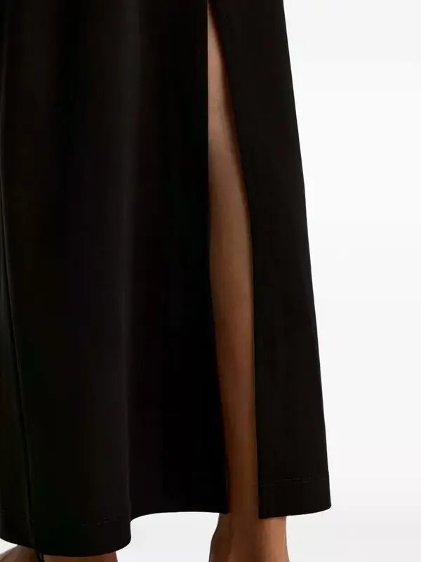 12 STOREEZ Side-slit Maxi Skirt