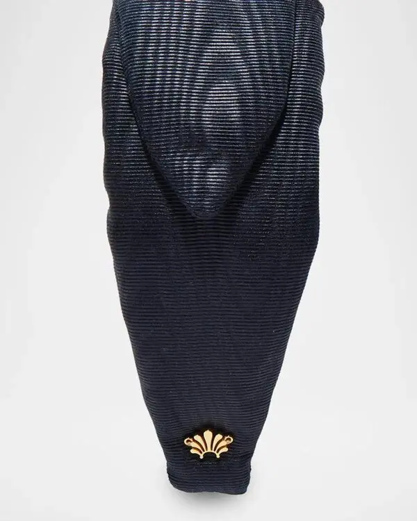 Lele Sadoughi Veronica Moire Headband - Jet