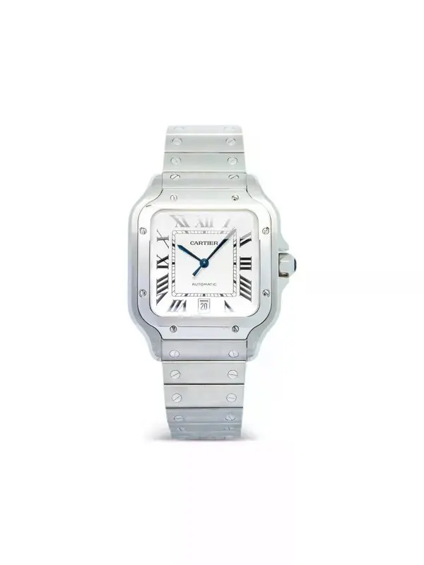 CARTIER Santos De 42mm Watch - White