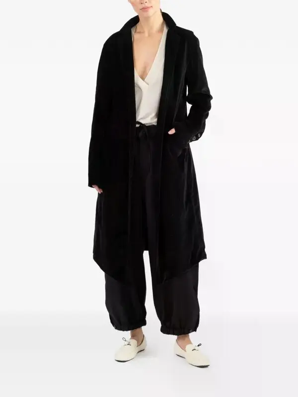 GREG LAUREN Button-embellished Oversized Coat
