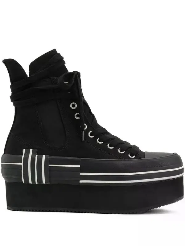 LIMI FEU Round-toe Lace-up Sneakers