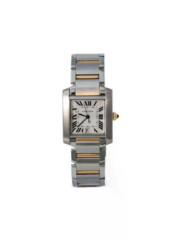 CARTIER Tank Française 28mm Watch - White