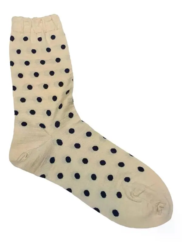 ANTIPAST Polka-dot Socks - Neutrals