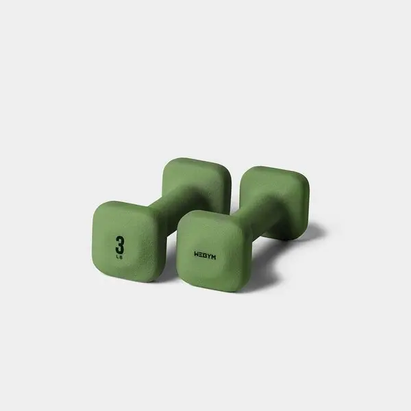 WEGYM Safegrip 3 Lb Dumbbells
