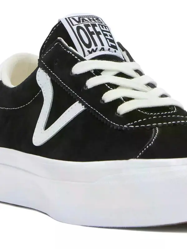 VANS Premium Sport 73 Contrast Suede Sneakers - Black