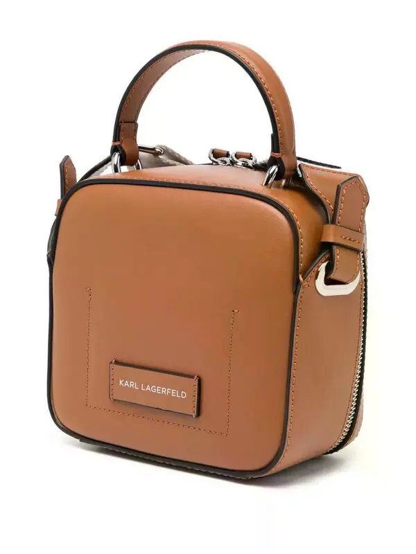 Karl Lagerfeld K/circle Perforated Mini Bag