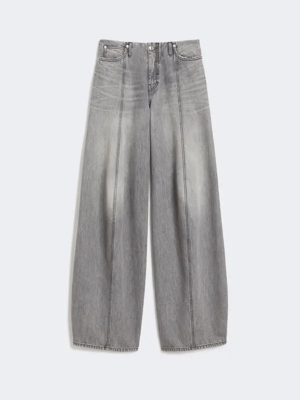 Max Mara Oversized Denim Trousers