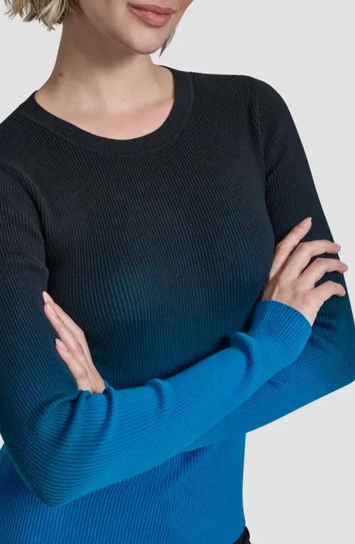 Dkny Dip-dyed Ribbed Sweater