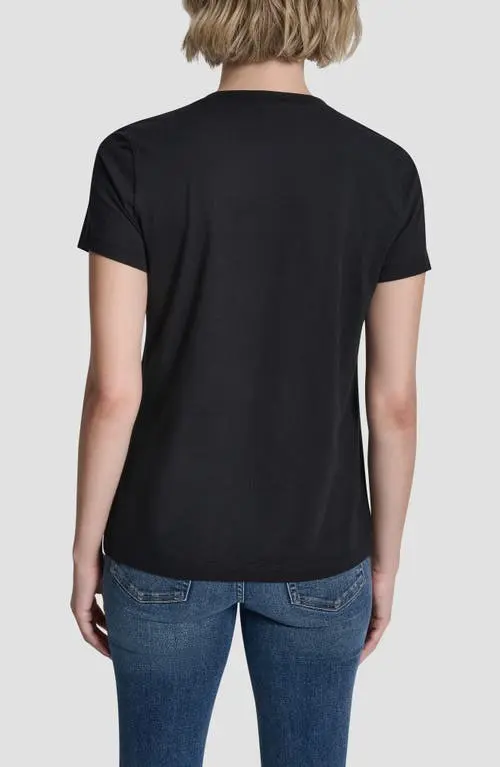 Dkny Logo Graphic T-shirt - Black