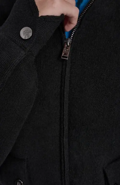 Dkny Collared Zip Cardigan