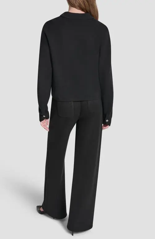 Dkny Collared Zip Cardigan