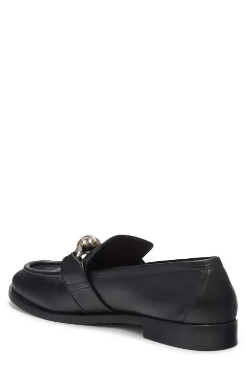 Bottega Veneta Astaire Knot Bit Loafer - Black/silver
