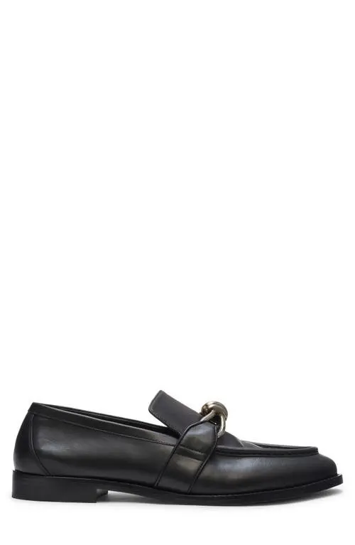 Bottega Veneta Astaire Knot Bit Loafer - Black/silver