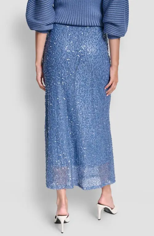 Dkny Sequin Midi Skirt