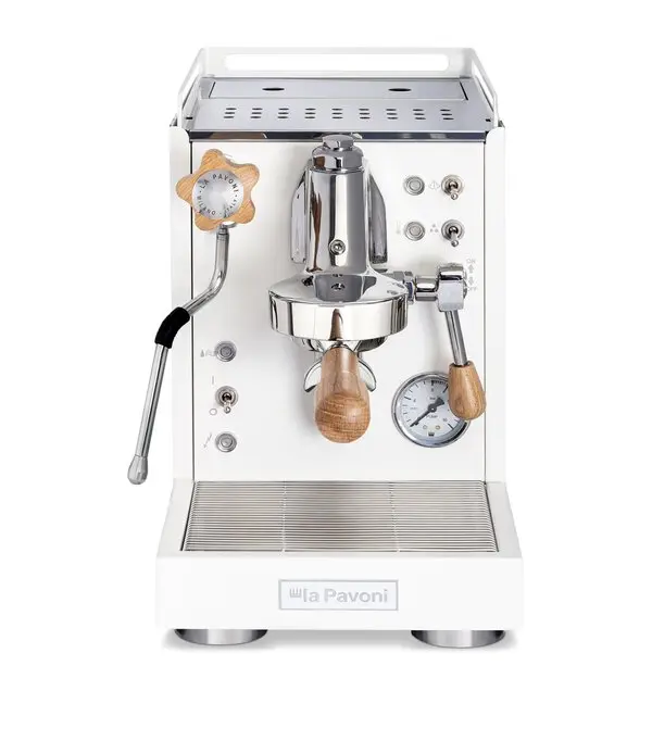 LA PAVONI Mini Cellini Semi-pofessional Domestic Coffee Machine - White