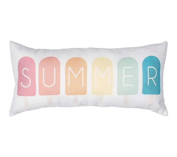 VALERIE PARR HILL Popsicle Indoor/outdoor Accent Pillow Valeri E - One-color