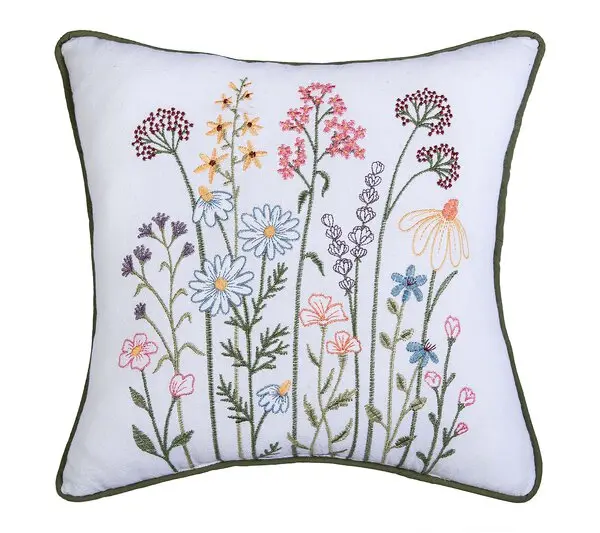 VALERIE PARR HILL Botanical Garden Throw Pillow Valerie - One-color