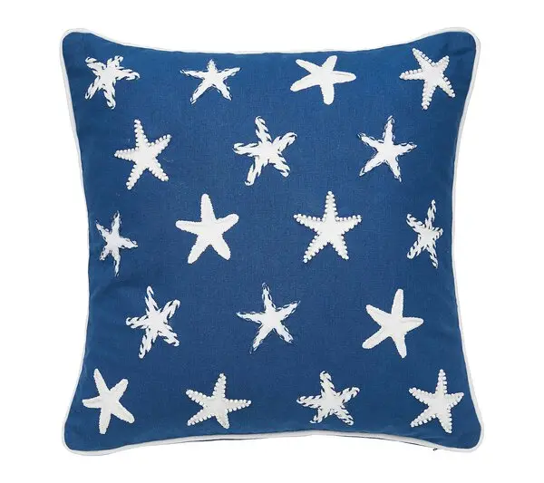 VALERIE PARR HILL American Stars Throw Pillow Large Valerie - One-color