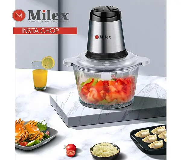 MILEX Stainless Steel 3l Insta Chop Elite - Silver