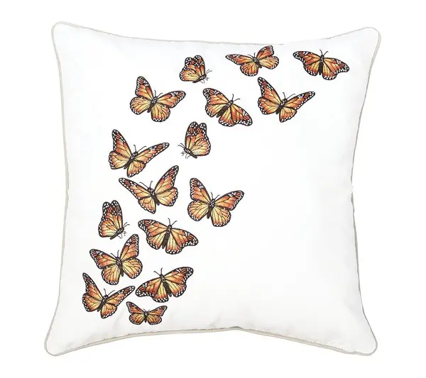 VALERIE PARR HILL Butterfly Kaleidoscope Indoor/outdoor Pillow Valerie - One-color