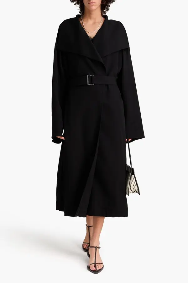 TOTEME Belted Twill Coat