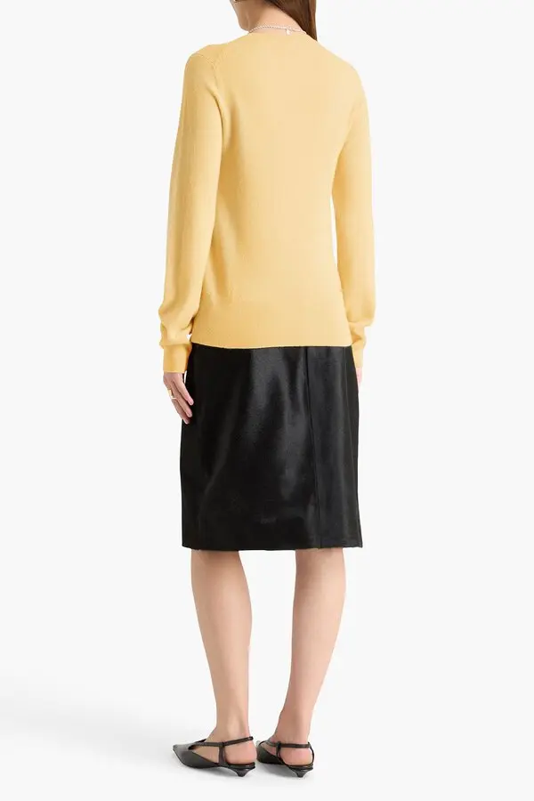 TOTEME Cashmere Sweater - Yellow
