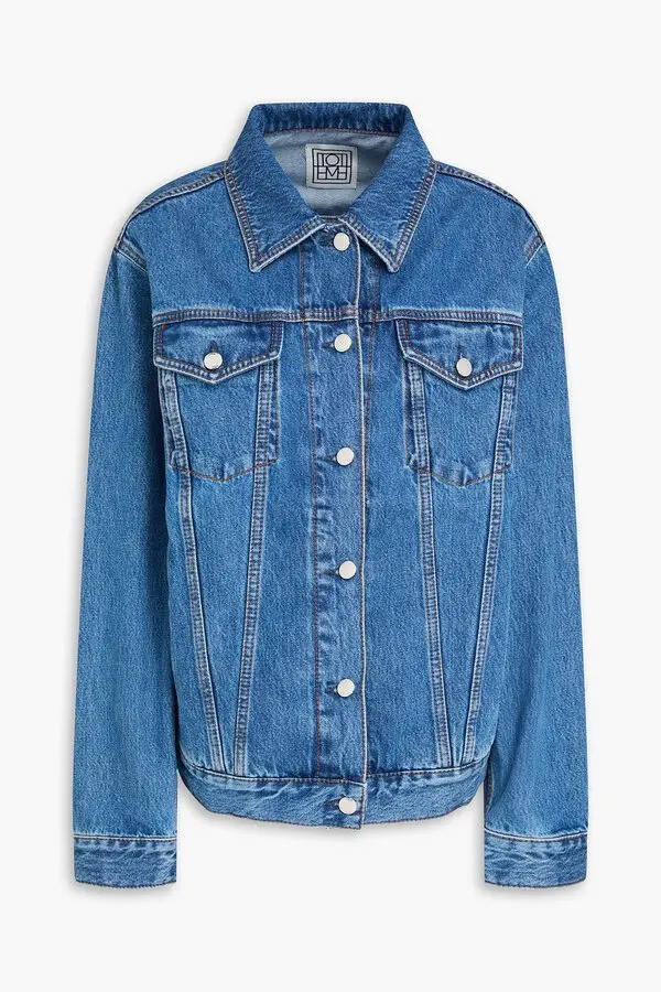 TOTEME Buttoned Denim Jacket
