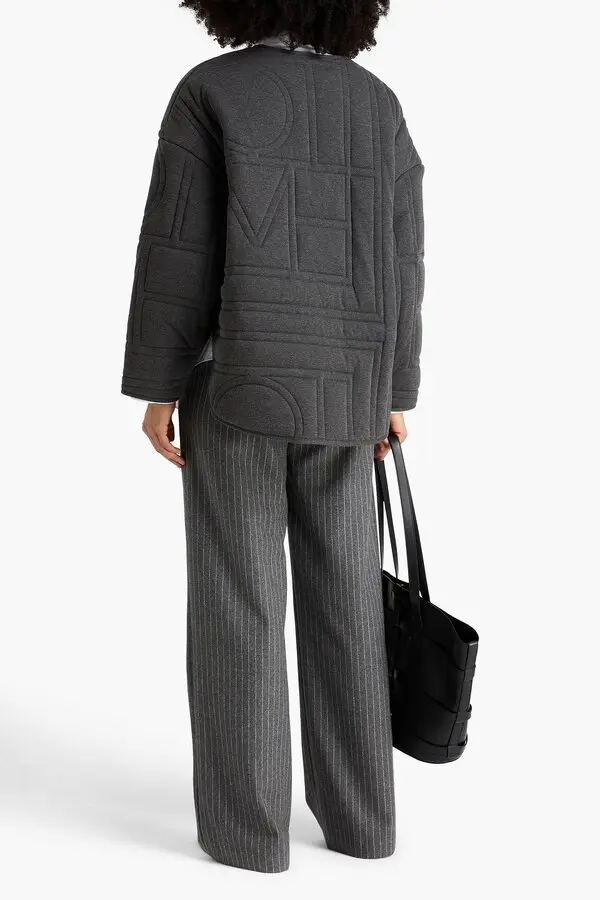 TOTEME Quilted Bamboo And Cotton-blend Jacket