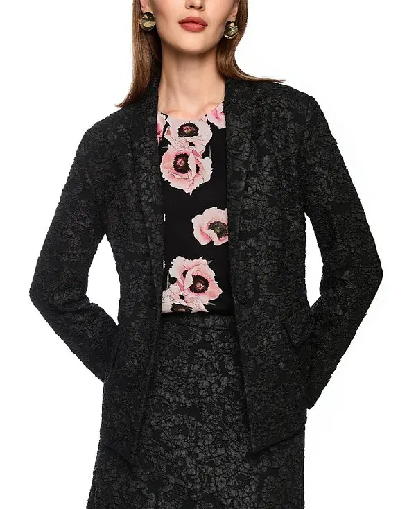 MARC CAIN Floral Pattern Blazer