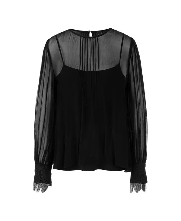 MARC CAIN Delicate Viscose Crepe Blouse