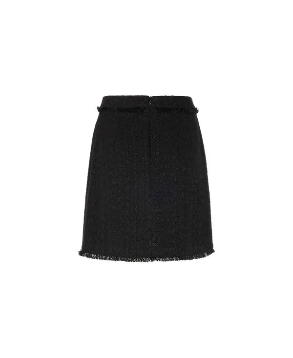 MARC CAIN Boucla Fringe Skirt